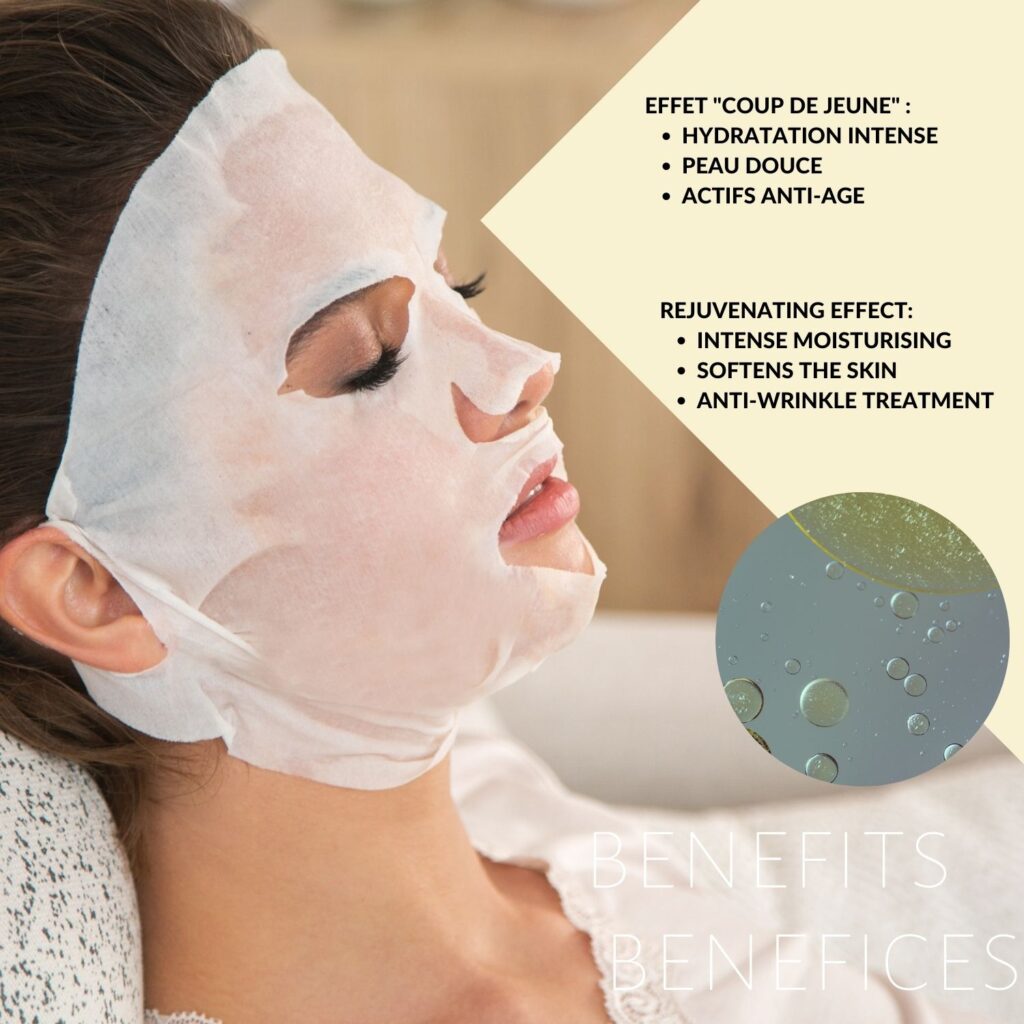 Masque Tissu Anti-âge au Collagène Marin - Littorelle