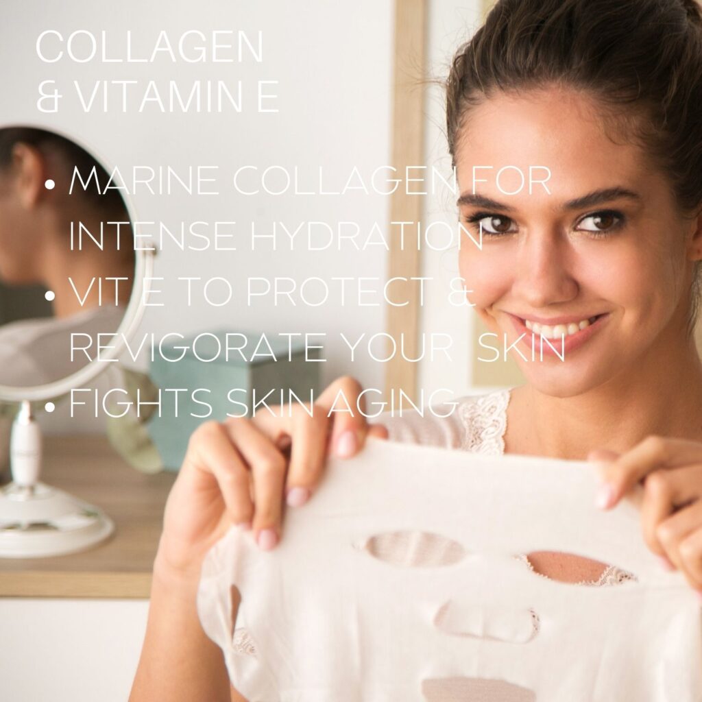 Masque Tissu Anti-âge au Collagène Marin - Littorelle