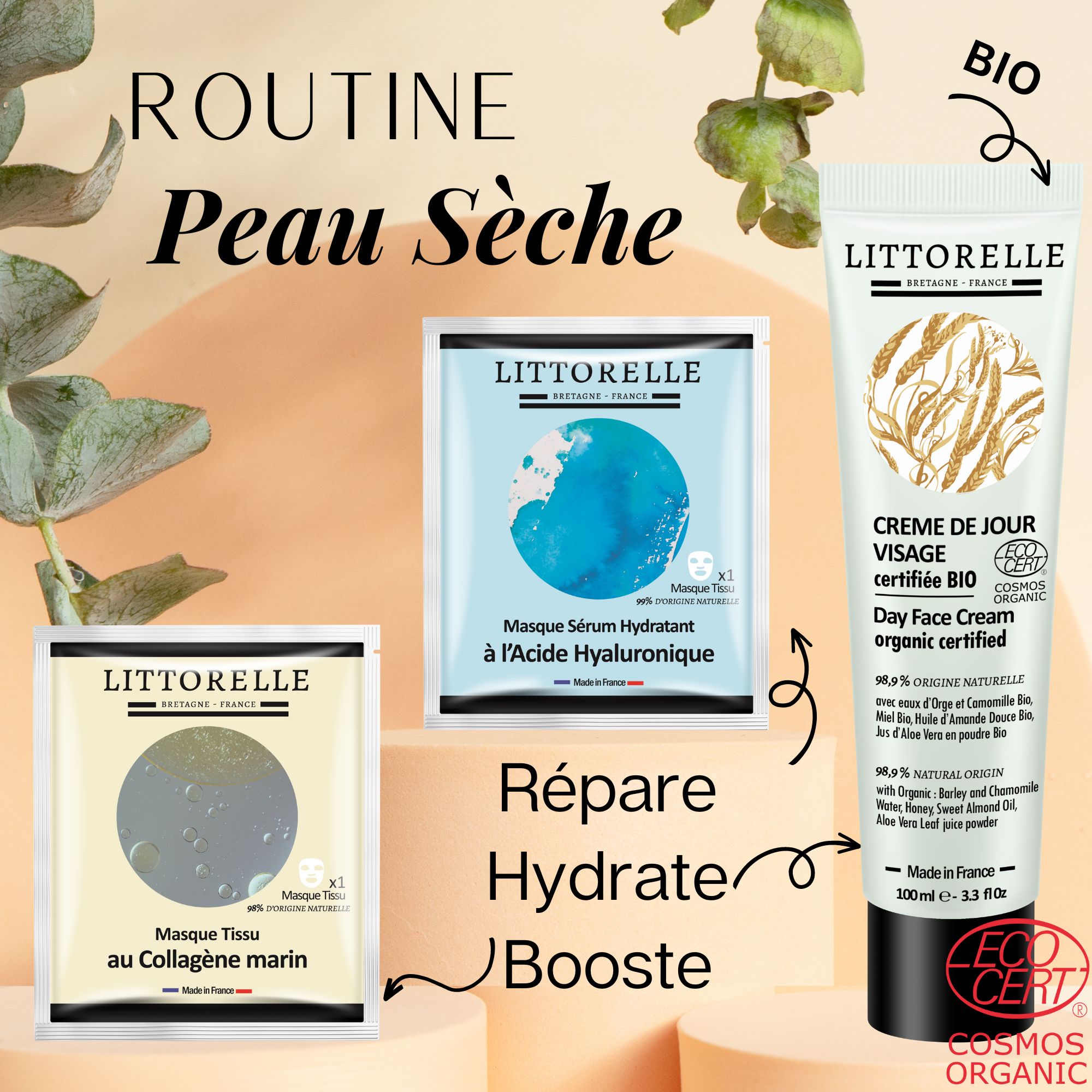Peau sèche - Hydratation - Littorelle